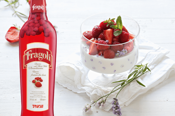 Panna Cotta with TOSCHI Fragoli Liqueur - Agile Wines